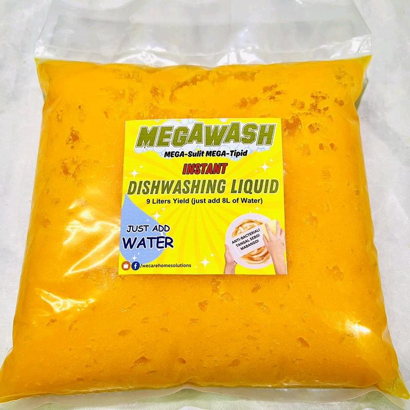 MEGAWASH Instant DIY Dishwashing Liquid 9 Liters Yield Household ...