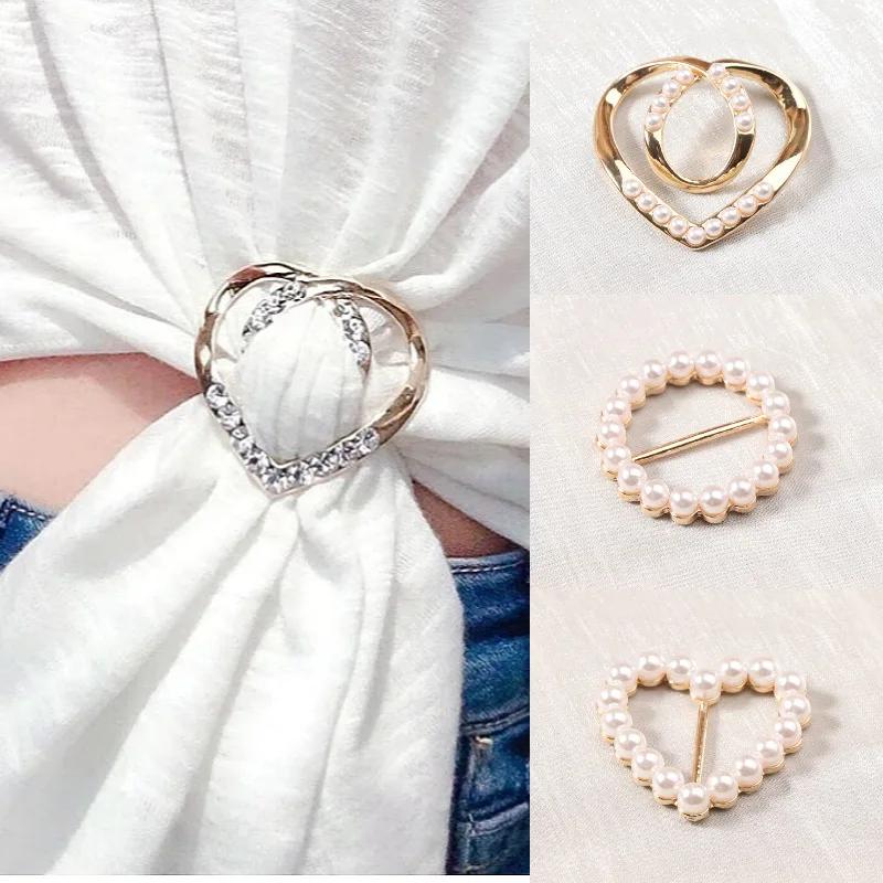 Fashionable Shirt Hem Clips - Adjustable Waist Cinching Button - TikTok ...