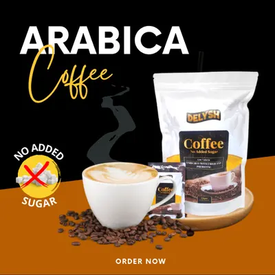 Daifi Kopi (Delysh) [15 sachet] Sedap Tanpa Tambahan Gula Putih, Rendah ...