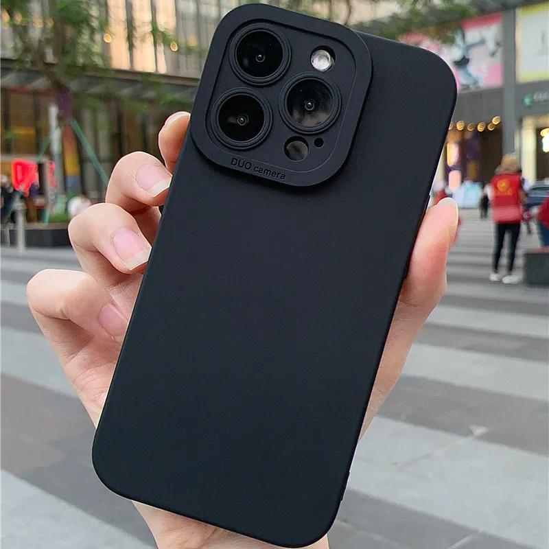 Sarung Telefon Apple 14, Bahan Silikon Cecair Lanjutan, Semu - TikTok ...