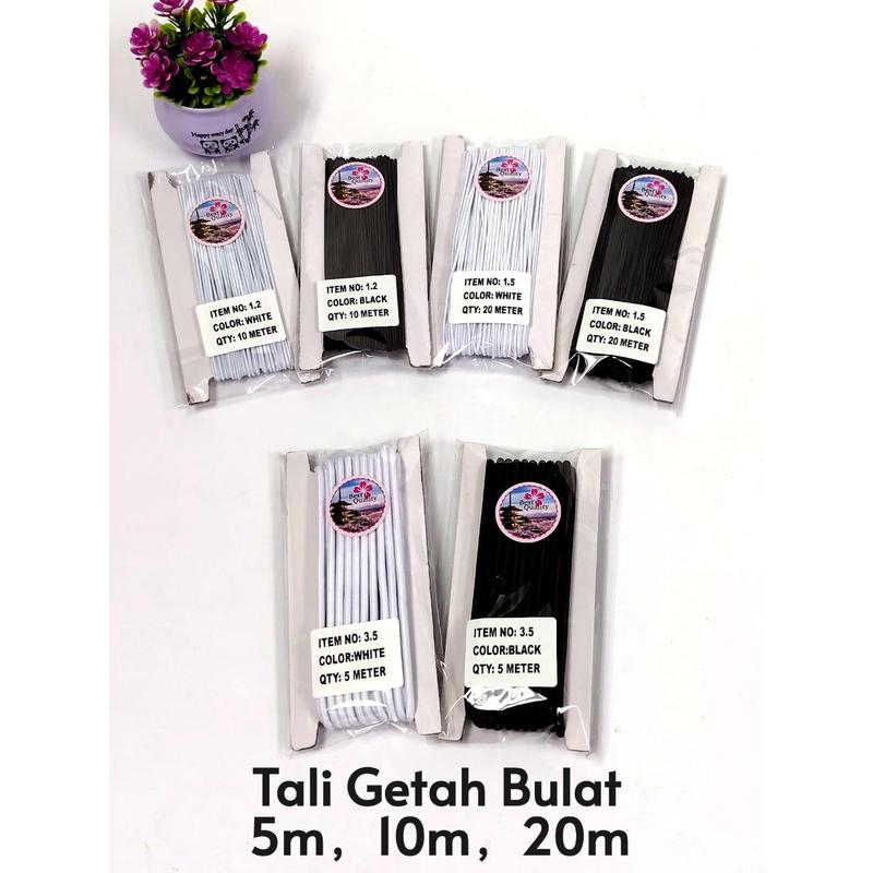 [1.2mm, 1.5mm, 2.0mm, 2.5mm, 3.0mm, 3.5mm, 4.0mm] Tali Getah - TikTok ...