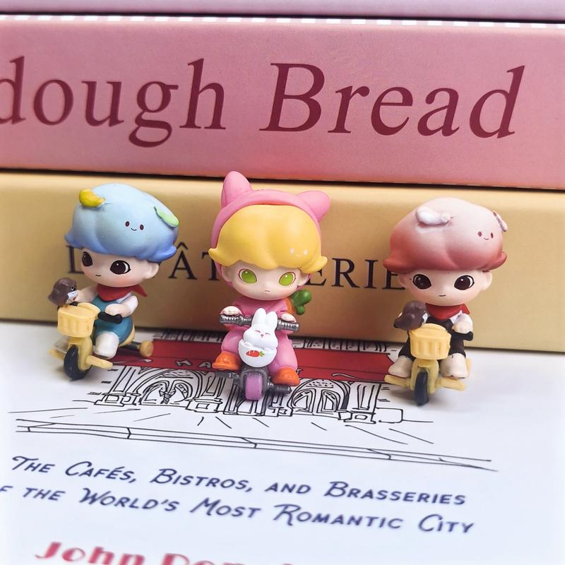 Kawaii Dimoo Pet Vacation Doll Diy Mini Cute Dimoo Figurine Model Doll ...