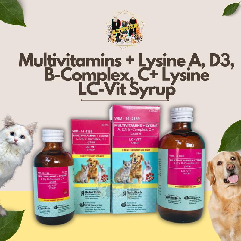LC-Vit Multi vitamins for Dogs, Cats, Rabbits, Hamsters, Poultry ...