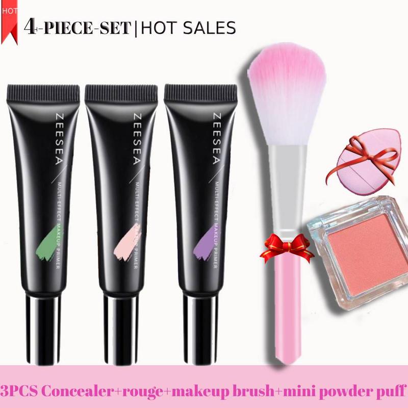 6PCS ZEESEA Color Isolation 10g Sample Makeup Front Cream Purple ...