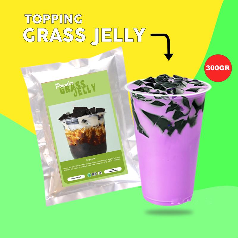 Topping minuman Cincau 300gr / Grass Jelly topping minuman 300gr - Shop ...