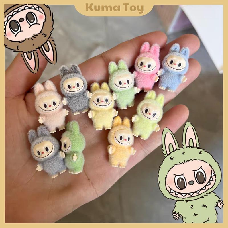 [Túi mù] Mô hình Labubu popbean đứng mini bọc nhung lông mịn - TikTok ...