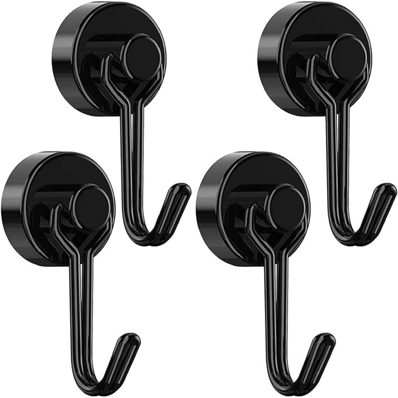 Magnetic Hooks, Neodymium Magnets Hook Heavy Duty 30LBS with - TikTok Shop