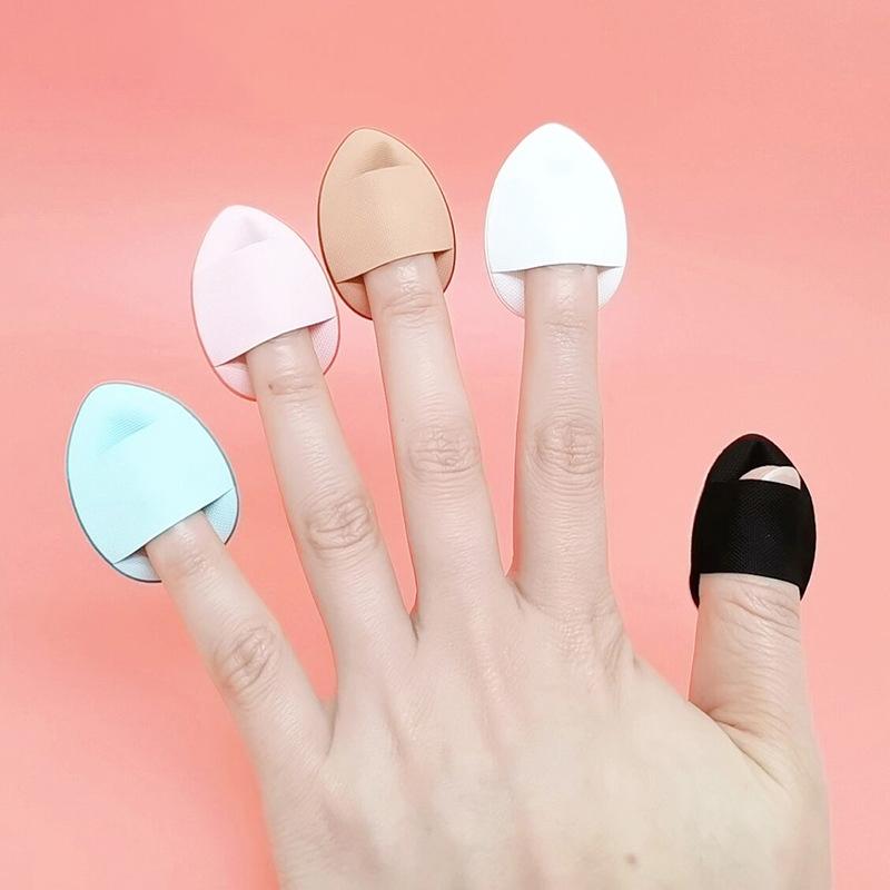 Mini Size Finger Puff Set Makeup Sponge Face Concealer Foundation ...