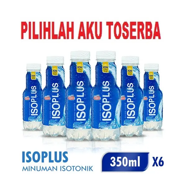 ISOPLUS Minuman Isotonik 350 ml - (Harga paket isi 6 botol) - Shop ...