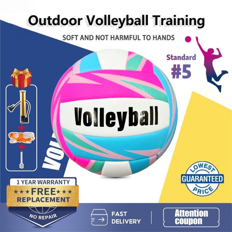 Volleyballs for Indoor Outdoor Official Size 5 Volleyballs Sports ...