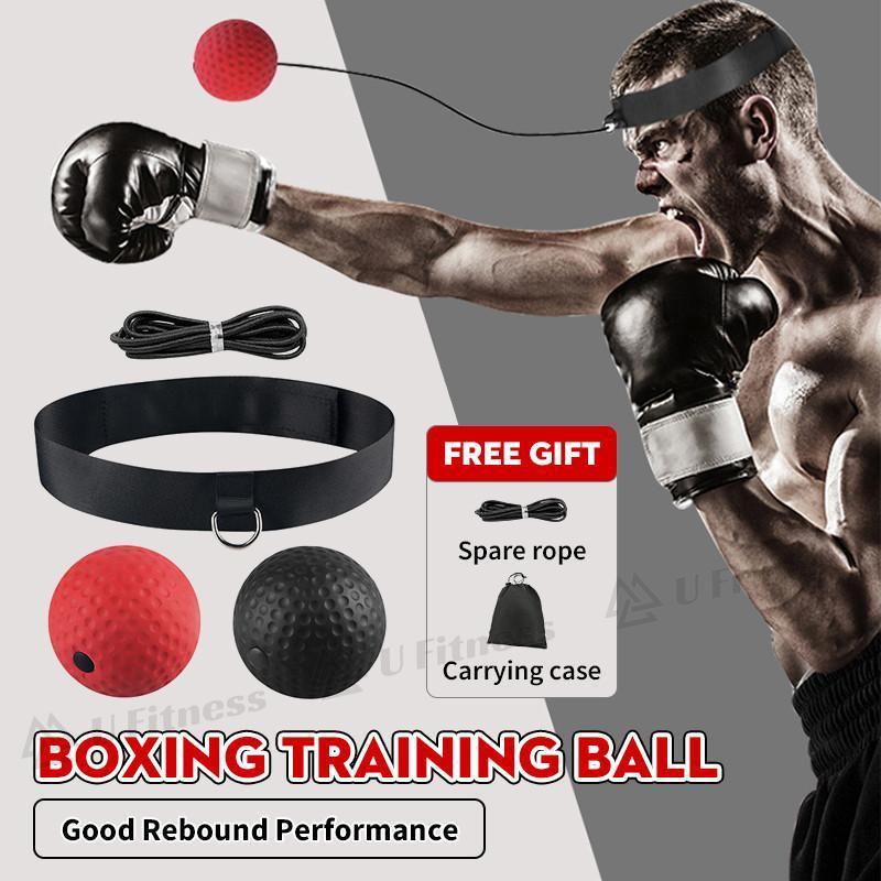 Kick Boxing Reflex Ball Head Band Fighting Speed Training Punch ...