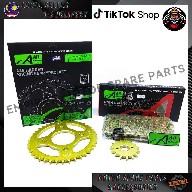 HONDA RSX150/RS150 V1-V2/CBR150 [AJI RACING] 428H CHAIN SPROCKET ...