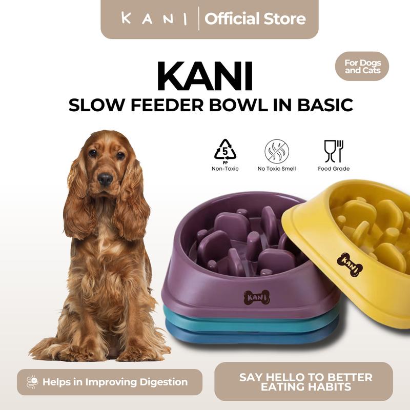 Kani "The Basic" Pet Slow Feeder Food and Water Bowl for Dog - TikTok ...