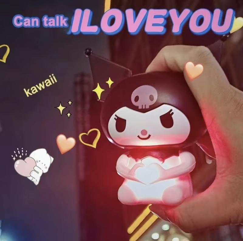 Timi Baby cartoon action figurecan say Iloveyou and hand heart - TikTok ...