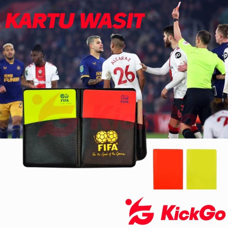 KickGo Kartu Wasit Sepakbola Bola kaki Futsal football Red Card Referee ...