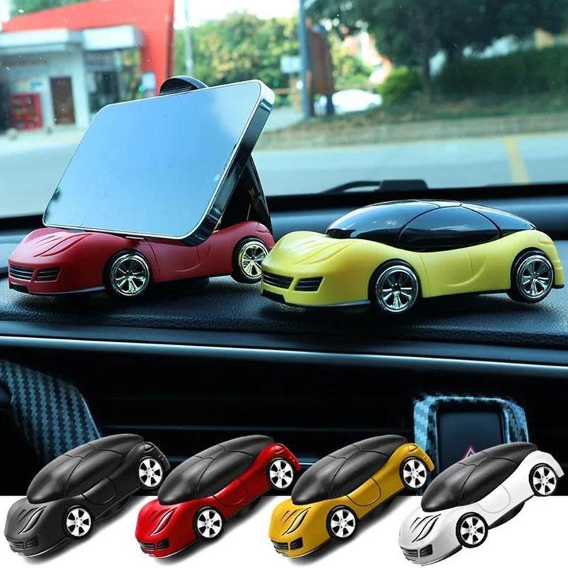 360° Rotation Car Navigation Mobile Phone Stand Car Model Decoration ...