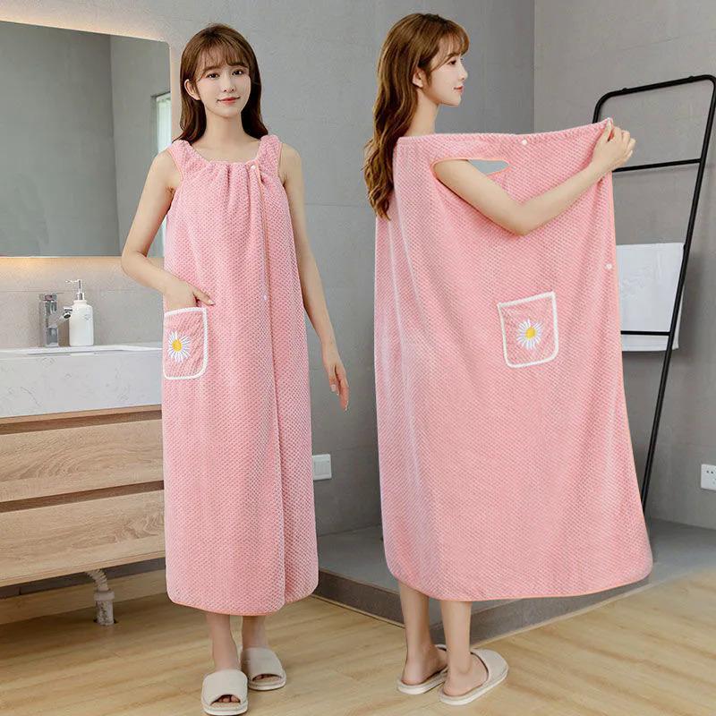Tuala Mandi, Saiz Besar, Untuk Badan, Diperbuat daripada Baldu Karang ...
