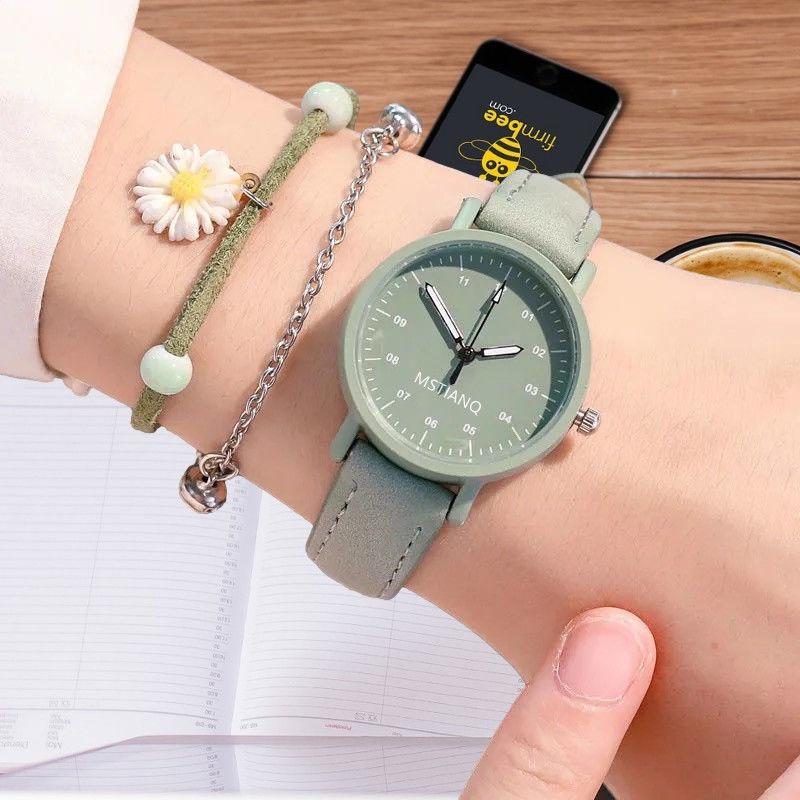 Retro Women Watch Casual Ladies Girl Student Watch for Girlfriend ...