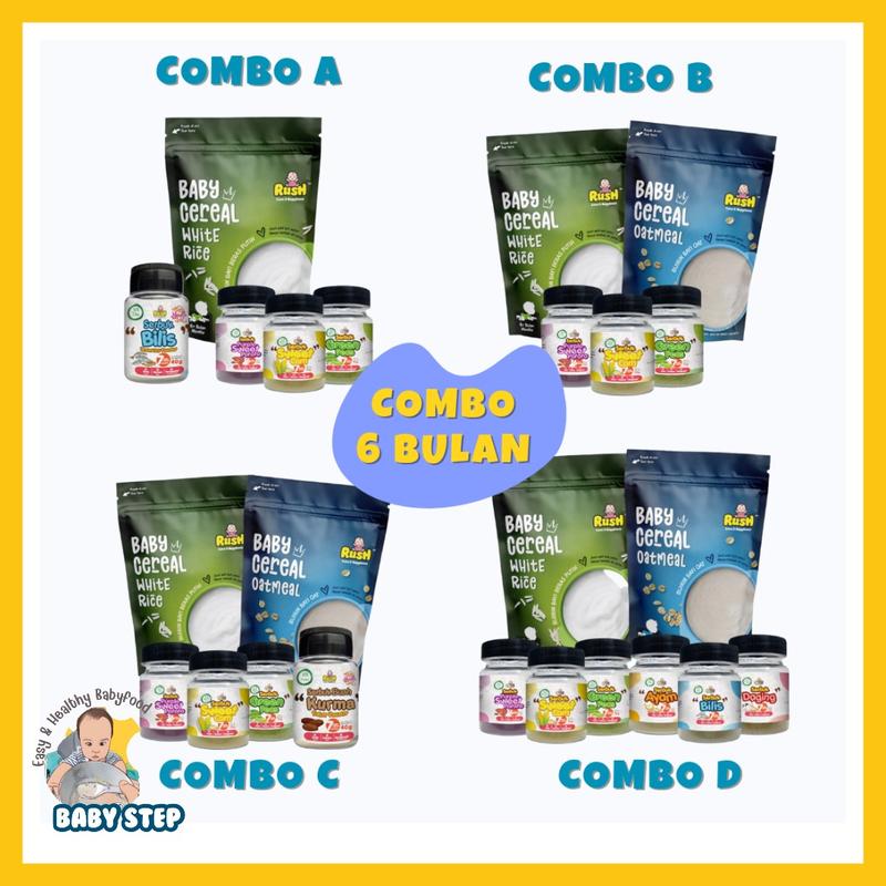Combo Makanan Baby 6 bulan Rush Babyfood Food Bayi - TikTok Shop Malaysia