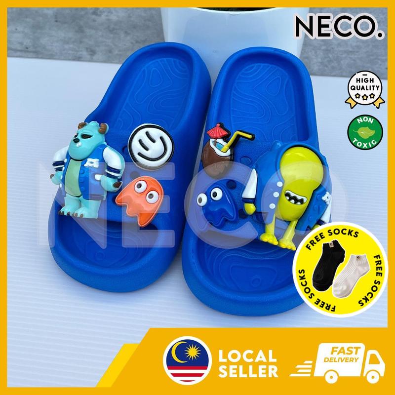 Boy Kid's Shoes Sandal Monster Design Soft Material Breathable - TikTok ...