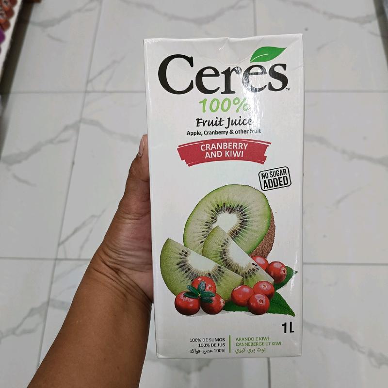 Ceres Fruit Juice Cranberry & Kiwi 1L Beverage - TikTok Shop Philippines