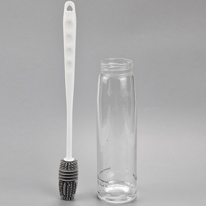 Silicone Cup Brush Cup Scrubber Glass Cleaner Kitchen Cleaning Tool ...