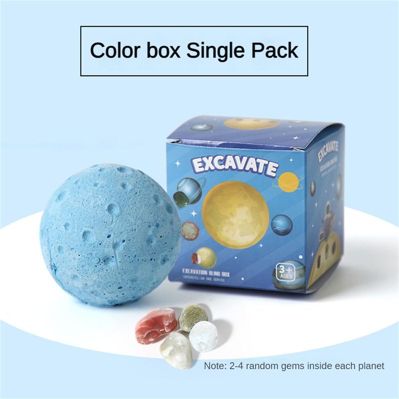 Archaeological Digging Blind Box, Children Digging Toy,Gems Star ...