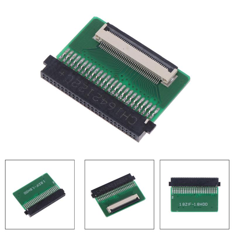 New 1.8" ZIF HDD Hard Disk Drive SSD to 1.8 Inch 50Pin Converter ...