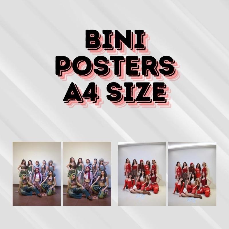 Bini Posters A4 Size - Hot or Cold Laminate - TikTok Shop Philippines