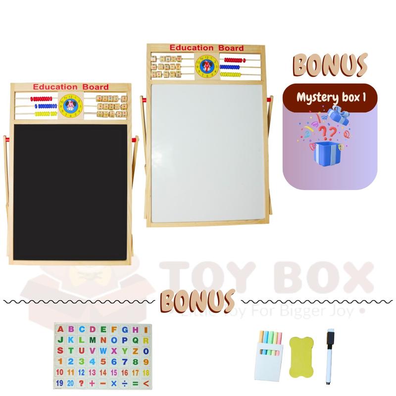 [SIZE JUMBO] EDUCATION BOARD 2 IN 1- PAPAN TULIS EDUKASIANAK - Shop ...
