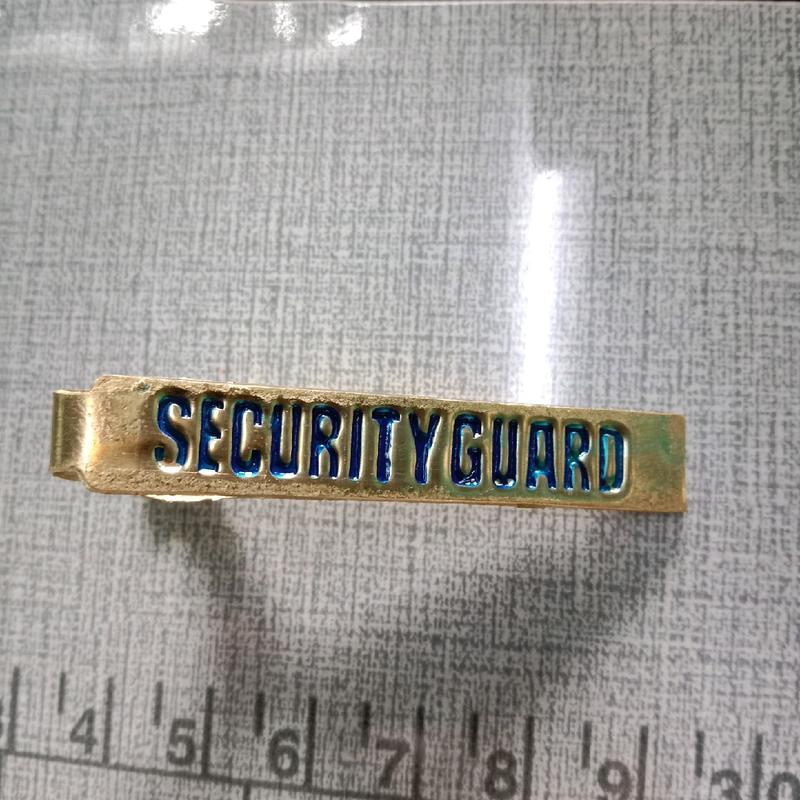 Necktie clip security words and with logo - TikTok Shop Philippines