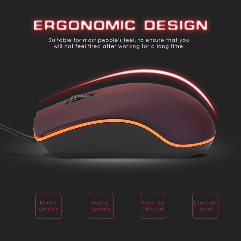 USB 3D Wired Optical Mini Mouse Mice For PC Laptop Computers - TikTok ...