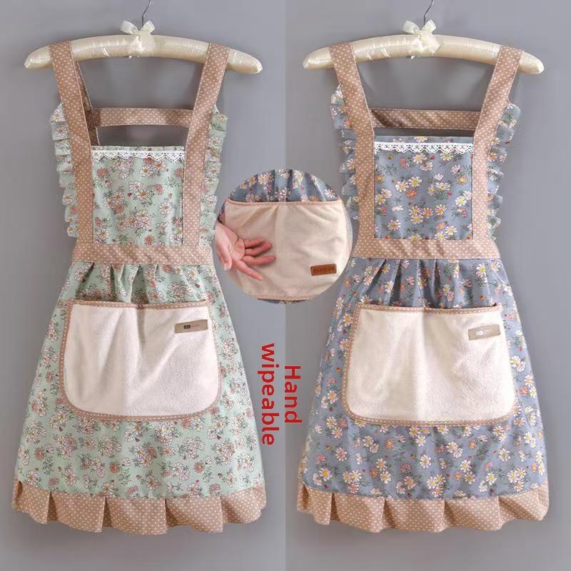 Apron Kanvas, Ketibaan Baru, Sesuai untuk Dapur dan Memasak Rumah ...