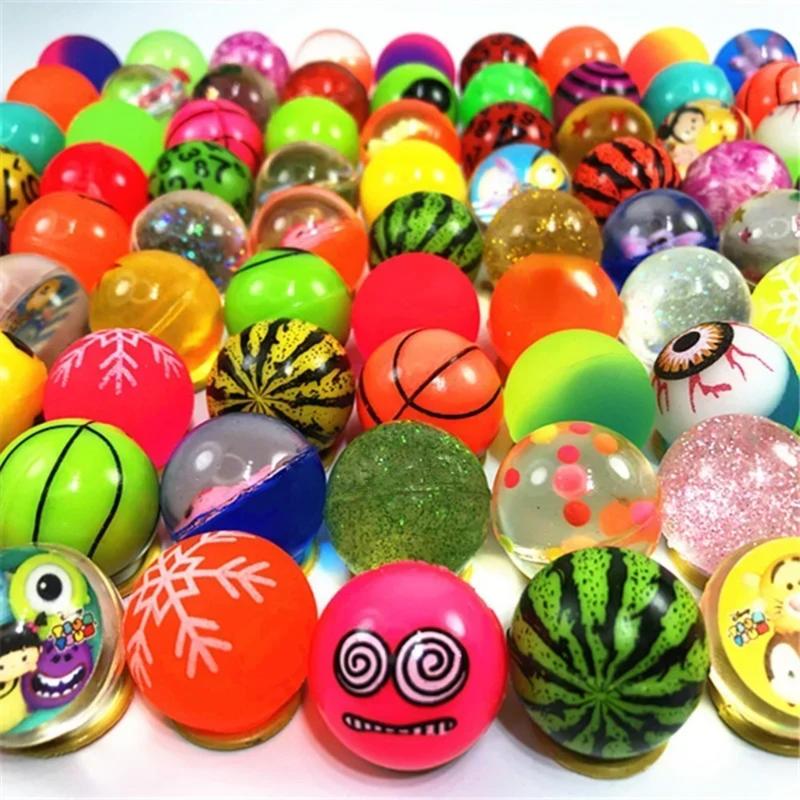 20PCS/lot Rubber 25mm Mini Bouncy Balls Funny Toys High Bounce - TikTok ...