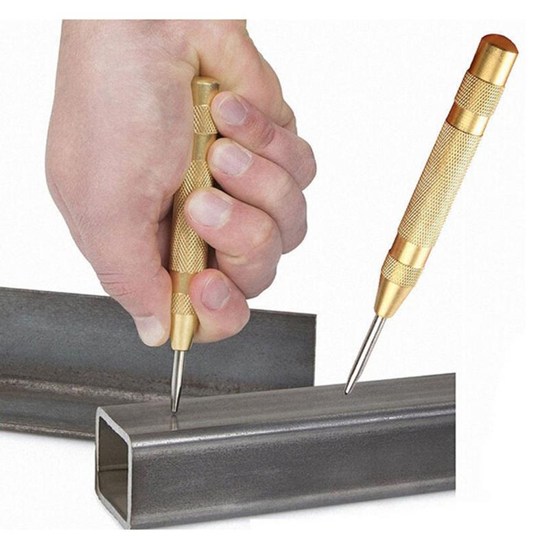 5 Inch Automatic Center Pin Punch Spring Loaded Mark Startin - TikTok ...