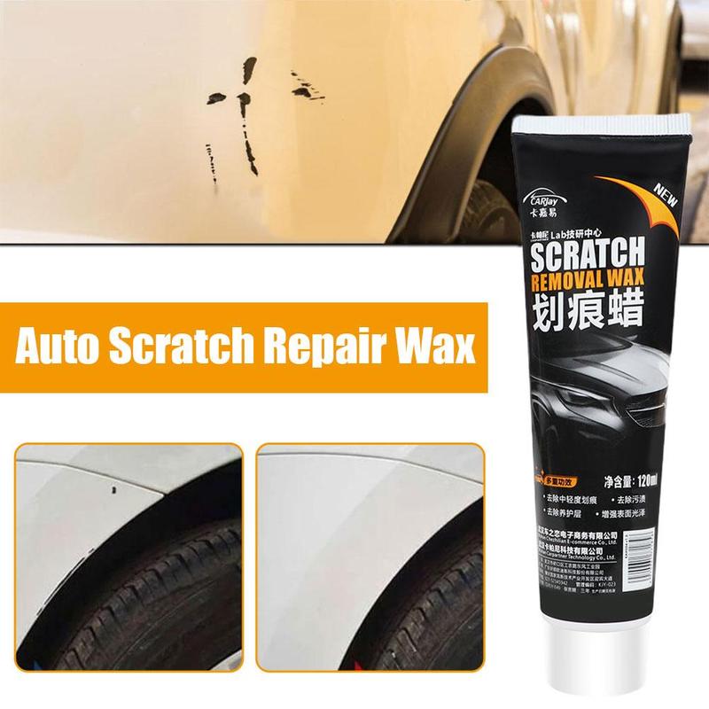 Car Scratch Wax Repair Magic Car Paint Polishing Wax Removal - TikTok ...
