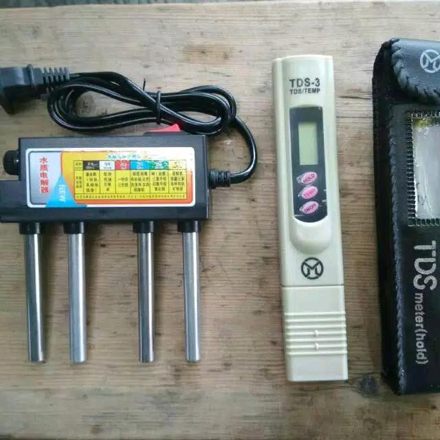 paket alat ukur kwalitas air tds meter dan water elektrlolyzer - Shop ...
