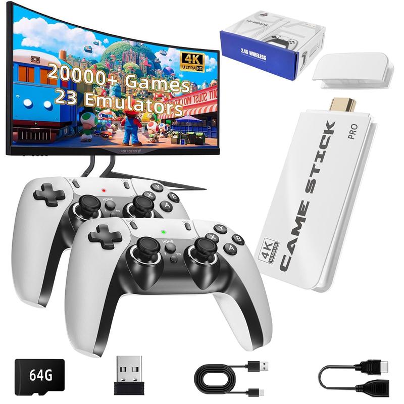 Retro Game Console Pro(2025 Upgrade)Classic Video Games with - TikTok Shop