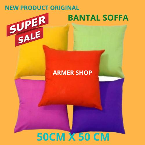 Bantal Duduk Polos Ukuran 50Cm X 50 cm Sofa - Shop | Tokopedia