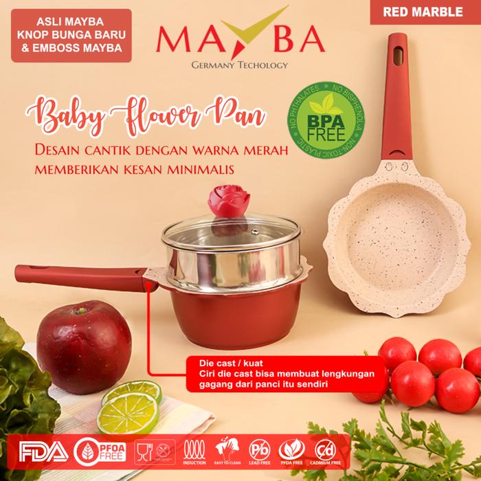 Promo PANCI SET MPASI BAYI MAYBA JERMAN Peralatan masak sakura anak ...
