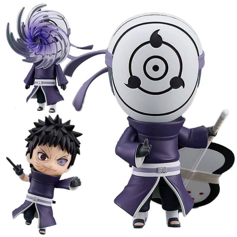10cm Uchiha Obito Action Figure Naruto Anime Figure Ten Tail Jinchuriki ...