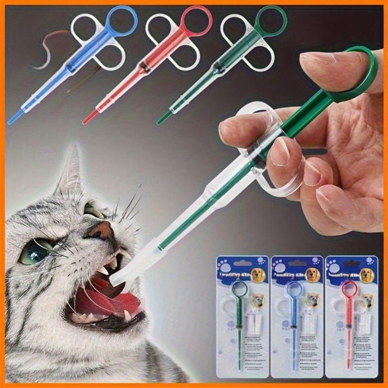 OX 2pcs Cat Pill Dispenser Syringe - Easy Pressure Medication Syringe ...