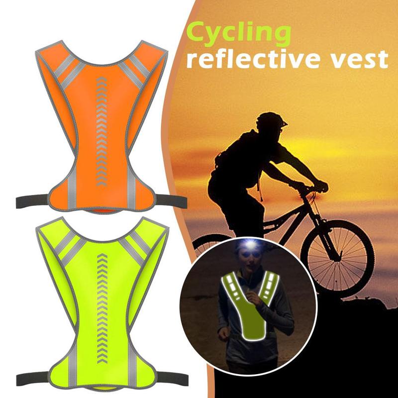 Cycling Reflective Vest High Visibility Night Safety Vest Outdoor ...