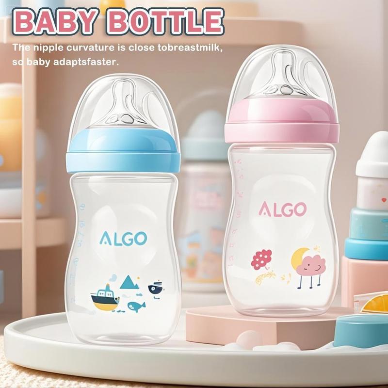260ml infant feeding bottle, safe PP material feeding bottle - TikTok ...