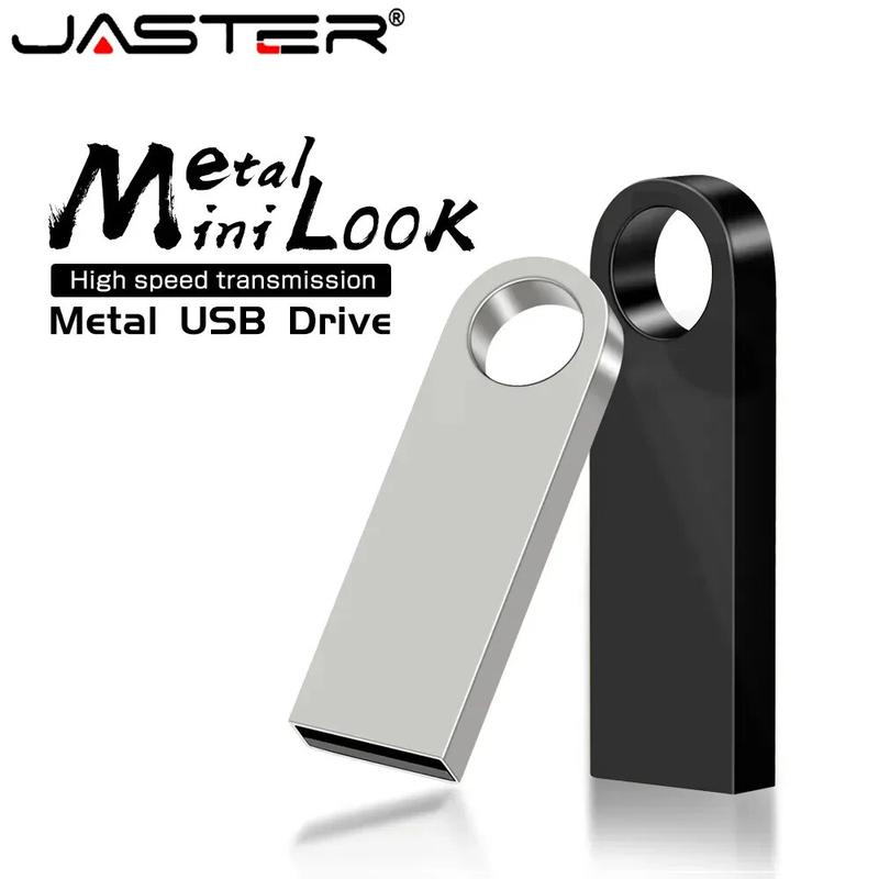 JASTER Mini Metal USB Flash Drive 64GB High Speed Pen Drive 32GB ...