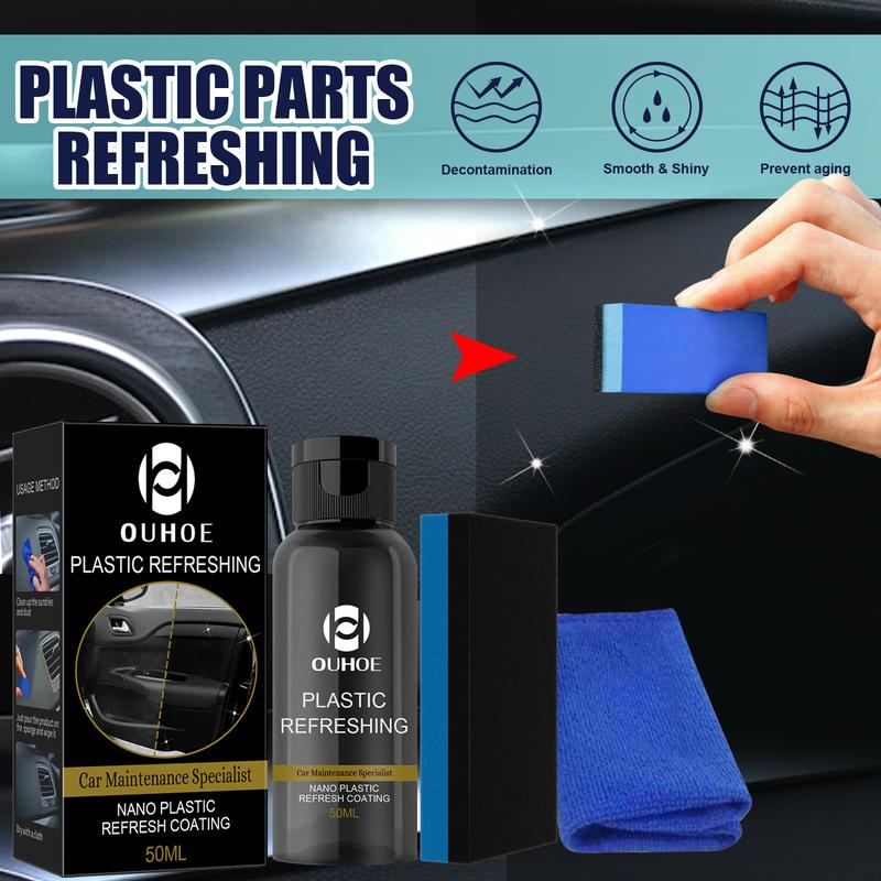 OUHOE Nano Plastic Refresh Salutan, Menggilap Pemutihan Plastik ...
