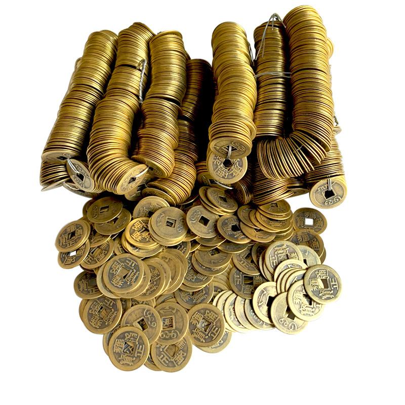 Manufacturer wholesale 2.3 cm brass five emperors money, six - TikTok ...