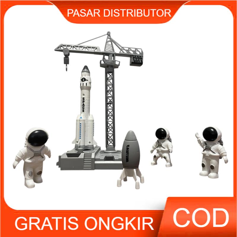 Mainan Anak ROCKET AEROSPACE T080 Mainan Astronaut Roket Vehicle - Shop ...