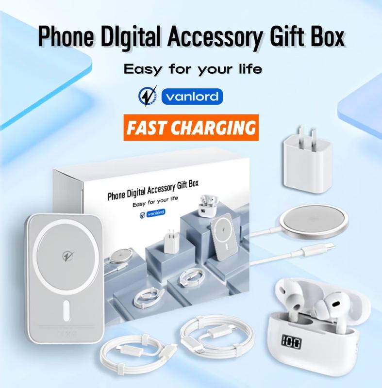 6-in-1 Charging Kit:Fast Charge,Magnetic Power Bank,Wireless - TikTok Shop