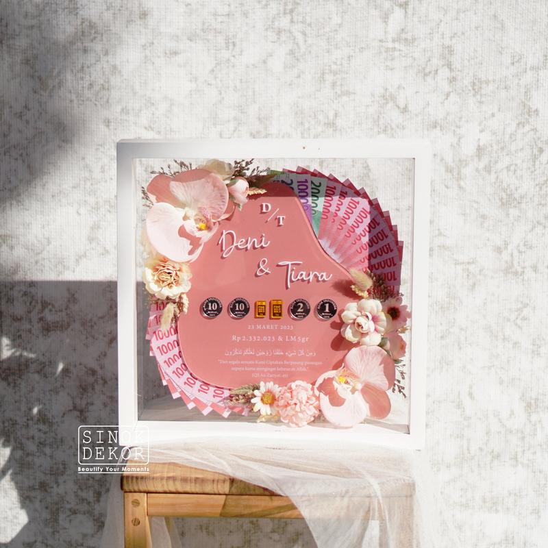 Mahar Acrylic - Bingkai Mahar Nikah - Akrilik Mahar Wedding - Shop ...